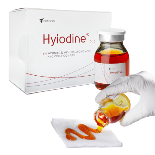 Hyiodine® Żel na rany i owrzodzenia z kwasem hialuronowym i jodem 50g ...