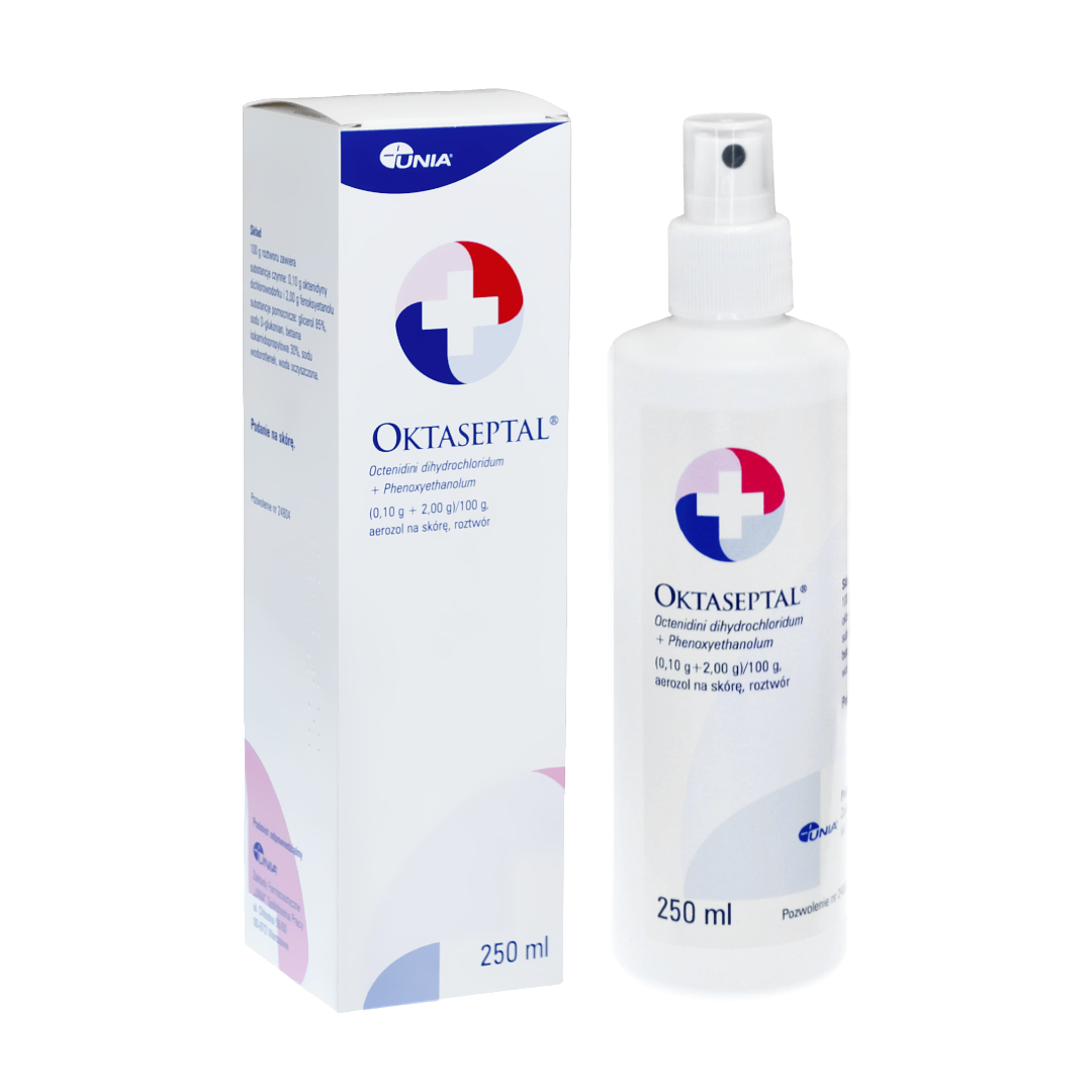 Oktaseptal® Spray Lek odkażający na skórę i rany - 250ml - Sklep ...